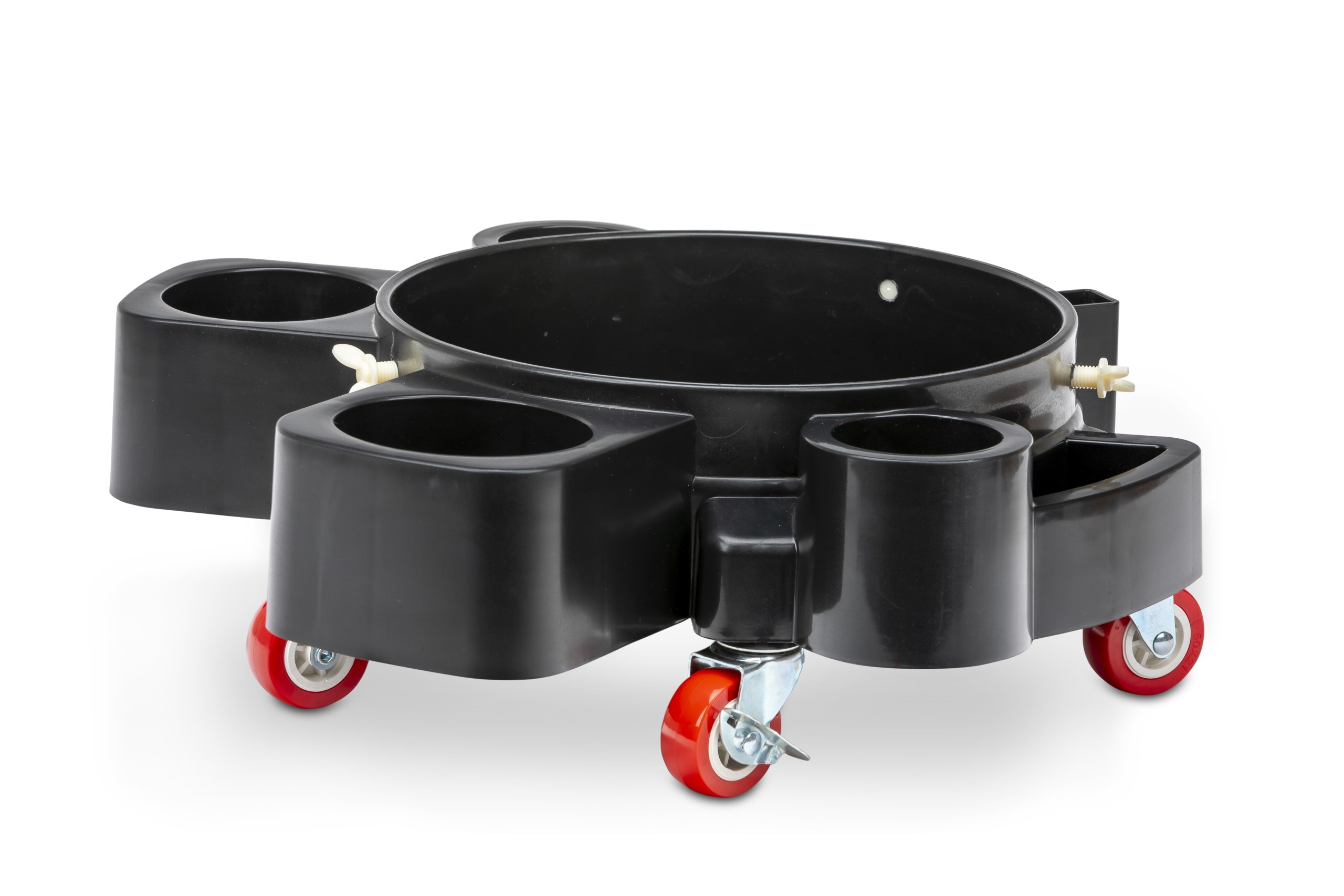 30L Wash Bucket with Wheel Dolly - abba Motorcycle Equipment